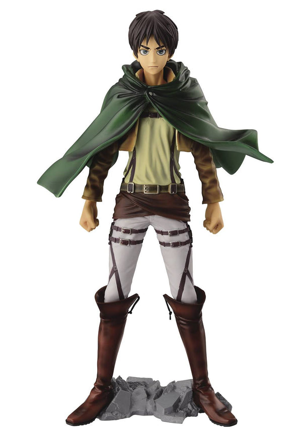 ATTACK ON TITAN MASTER STARS PIECE EREN YEAGER FIG - Cape Collectibles